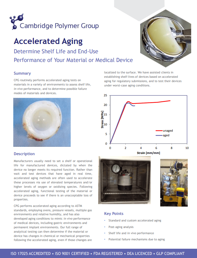 Cambridge Polymer Group :: Packaging Analysis
